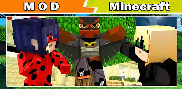 Minecraft PE : LadyBug Noir APK for Android Download
