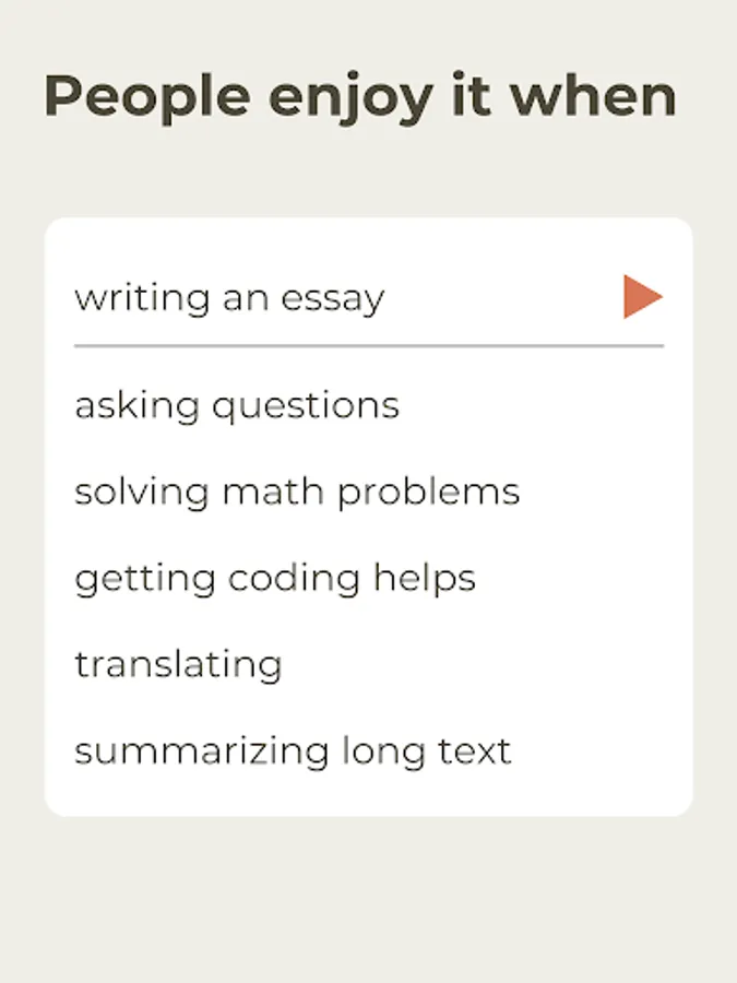 AI CHAT & AI WRITER by llm for Android (Google Play)
