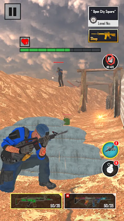 Police Agent Gun Shooting for Android (Google Play)